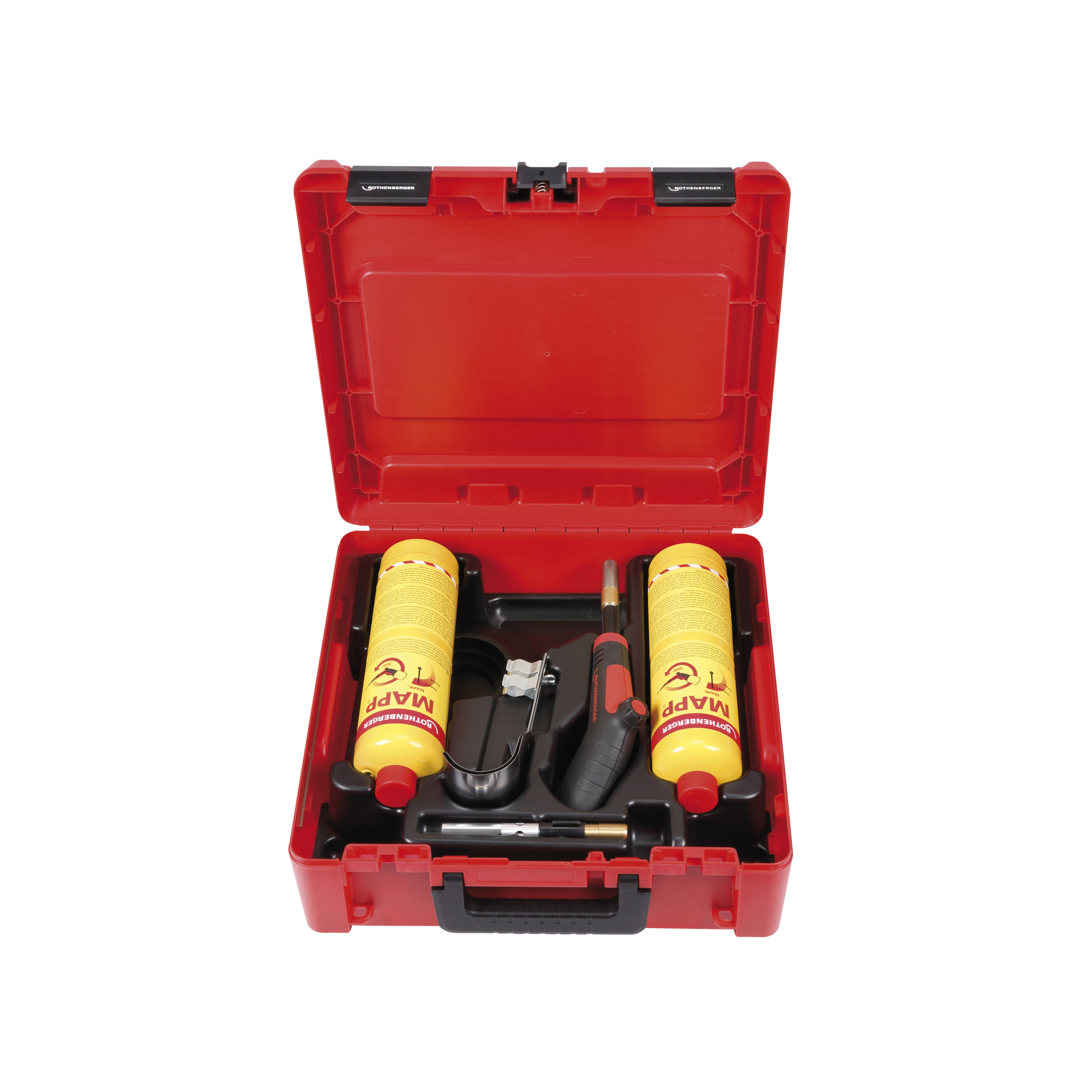 Set soplete SUPER FIRE 4 US 1" + 4 boquillas + deflector + 2 botellas ...